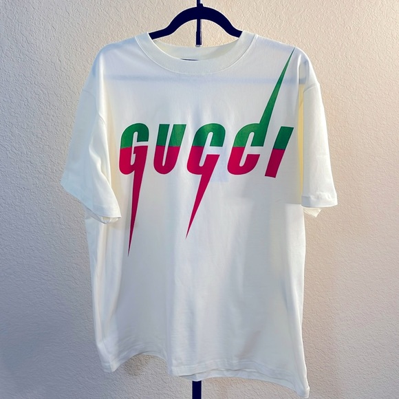 Gucci | Shirts | Gucci Blade Print Tshirt | Poshmark